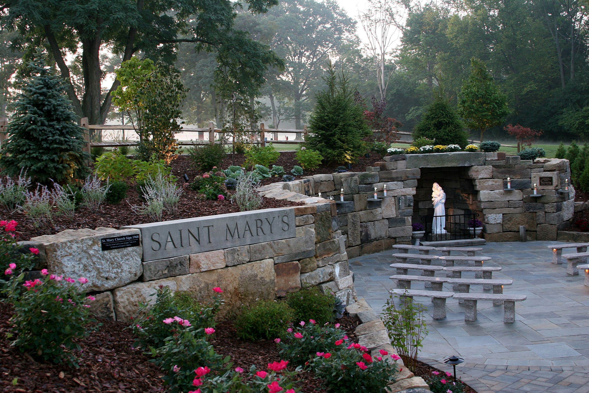 St. Mary's Grotto - KGK and Company – Landscape Architecture and ...