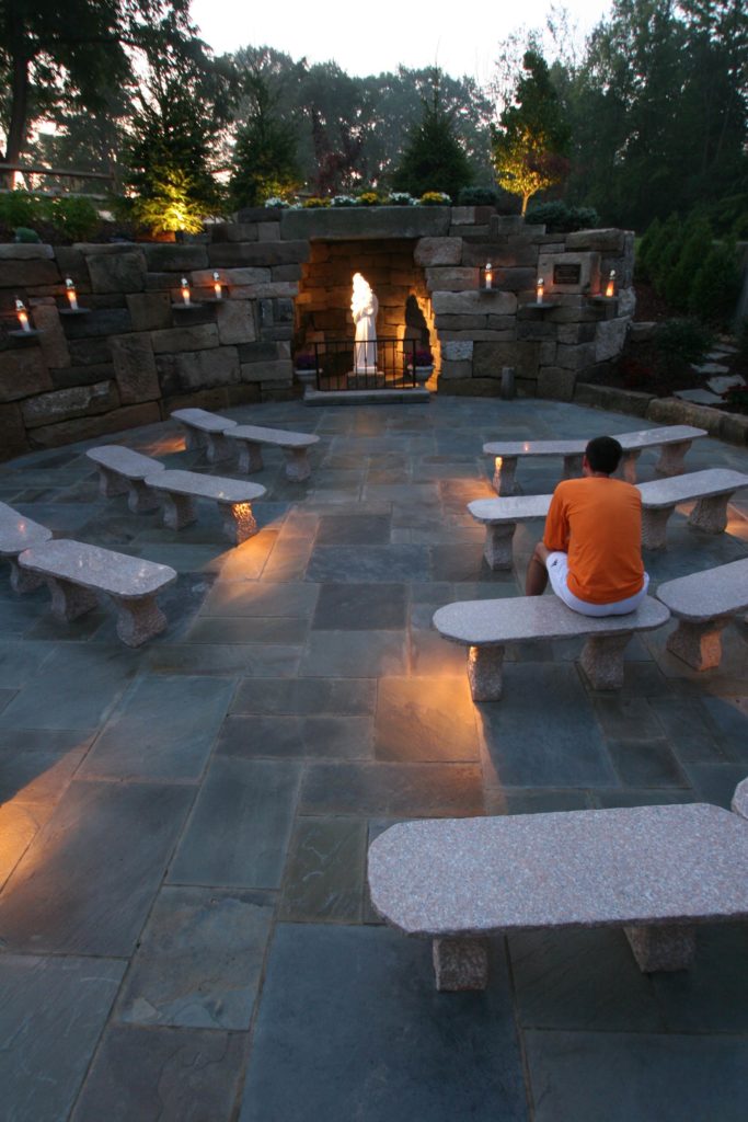 St. Mary's Grotto - KGK and Company – Landscape Architecture and ...